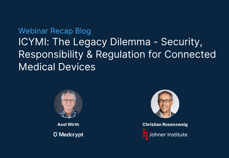 ICYMI: The Legacy Dilemma - Security, Responsibility & Regulation for ...